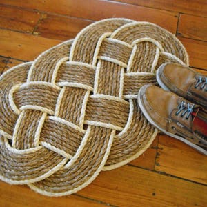 Manila Rope Rug - Etsy