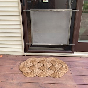 1 Rope Rug - Rope Knots - Nautical Rug - Outdoor Rug - Nautical Decor ...