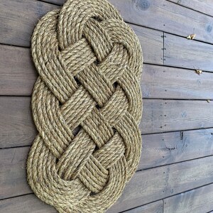1 Rope Rug - Rope Knots - Nautical Rug - Outdoor Rug - Nautical Decor ...