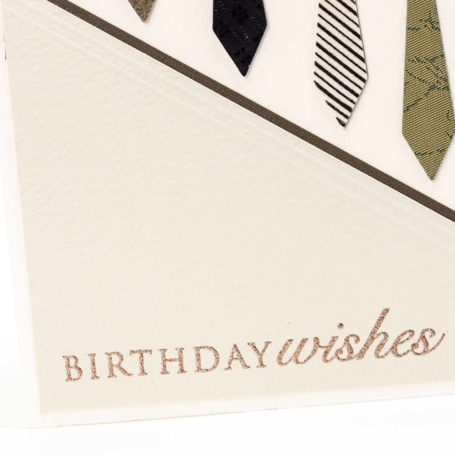 Handmade Neck Tie Birthday Card, Classy Masculine Birthday Wishes ...