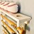 Horizontal 2 Baseball Bat Rack With Trophy or Ball Shelf for Regular ...