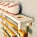 10 Mini Souvenir Bat Horizontal Baseball Bat Display Rack With Ball ...