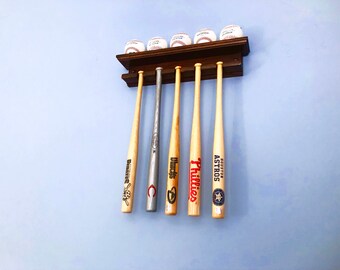 Vertical Baseball Bat Rack - Etsy