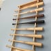 Horizontal Display Rack for 8 Full Sized Baseball Bats With Trophy or ...