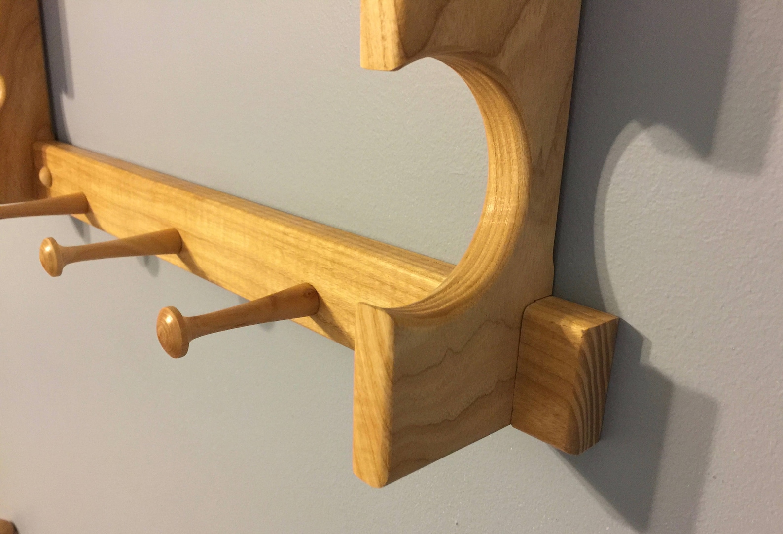 Little League Baseball Bat Rack or Softball Bat Rack With Ball | Etsy