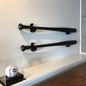 Baseball Bat Display Holder Bracket Wall Mounts. MADE in the USA - Etsy
