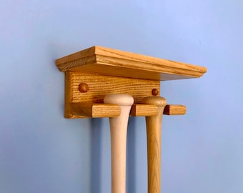 10 Mini Souvenir Bat Horizontal Baseball Bat Display Rack With - Etsy