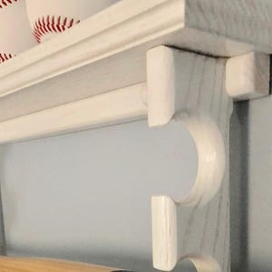 Little League Baseball Bat Rack or Softball Bat Rack With Ball Shelf ...