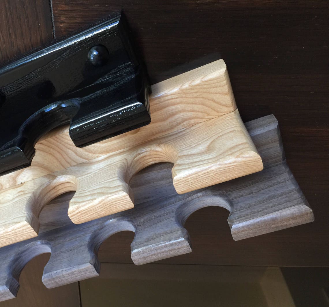 10 Bat Vertical Wall Mount Baseball Bat Rack Display for Full - Etsy