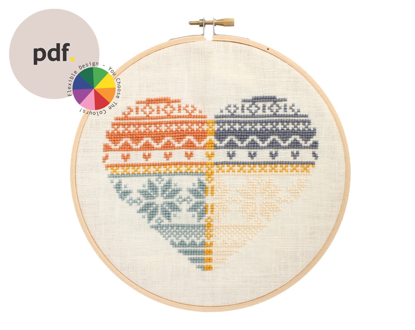 Marius Christmas Cross Stitch Pattern PDF Instant Download - Etsy