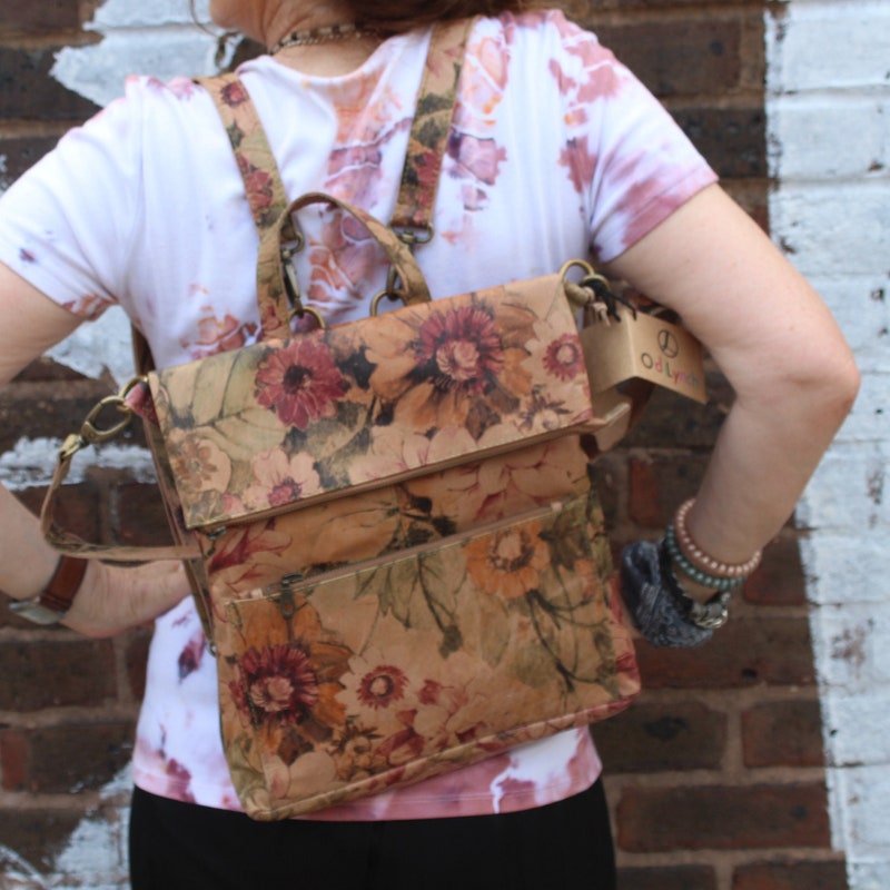 Floral Backpack - Etsy