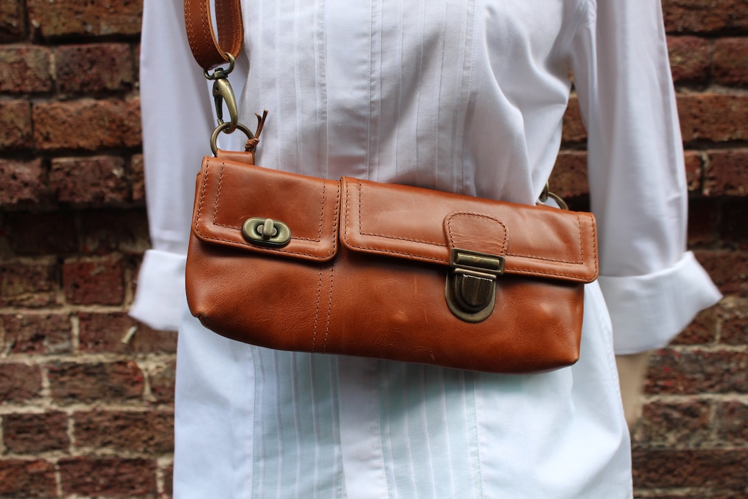 Fanny Pack, Leather Bum Bag, Jilly, Leather Hip Bag, Convertible Belt ...