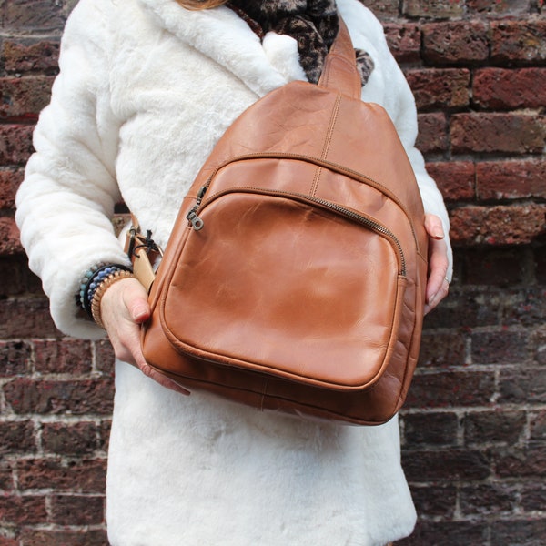 One Strap Backpack - Etsy