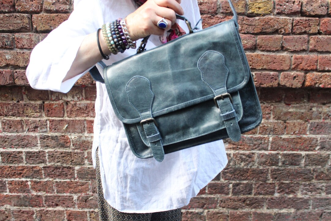 Satchel 13ins Laptop, Leather Laptop Bag Small, Top Handle Mini Satchel ...