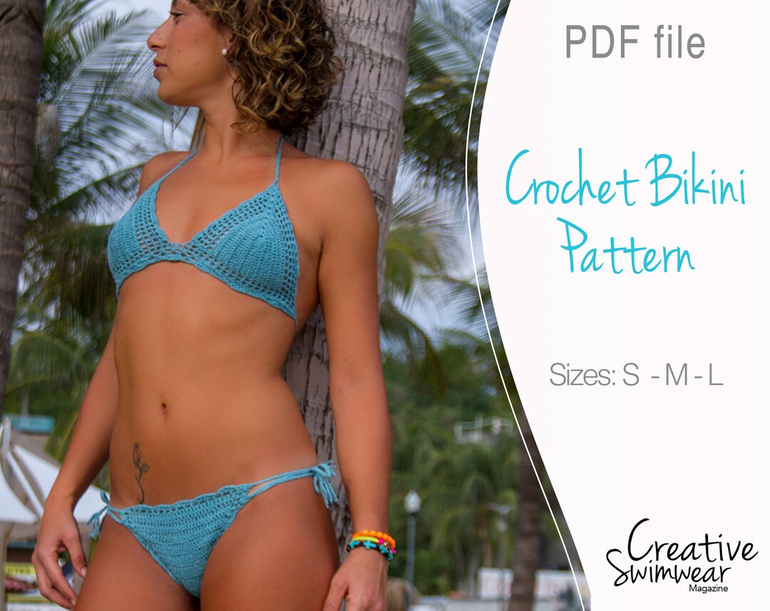 Brazilian Bikini Crochet Pdf Pattern Etsy