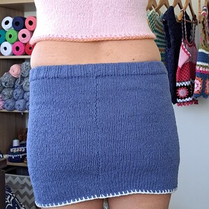 Knitted Skirt Pattern for ALL SIZES Made With Sentro Circular Knitting ...