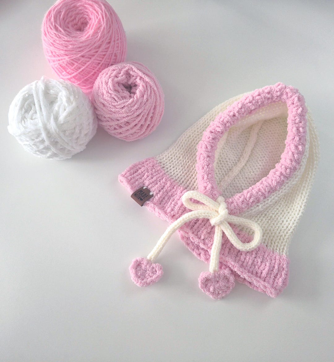 Hooded Cowl Kids Knitting Pattern Perfect for Toddlers - Baby Handmade ...