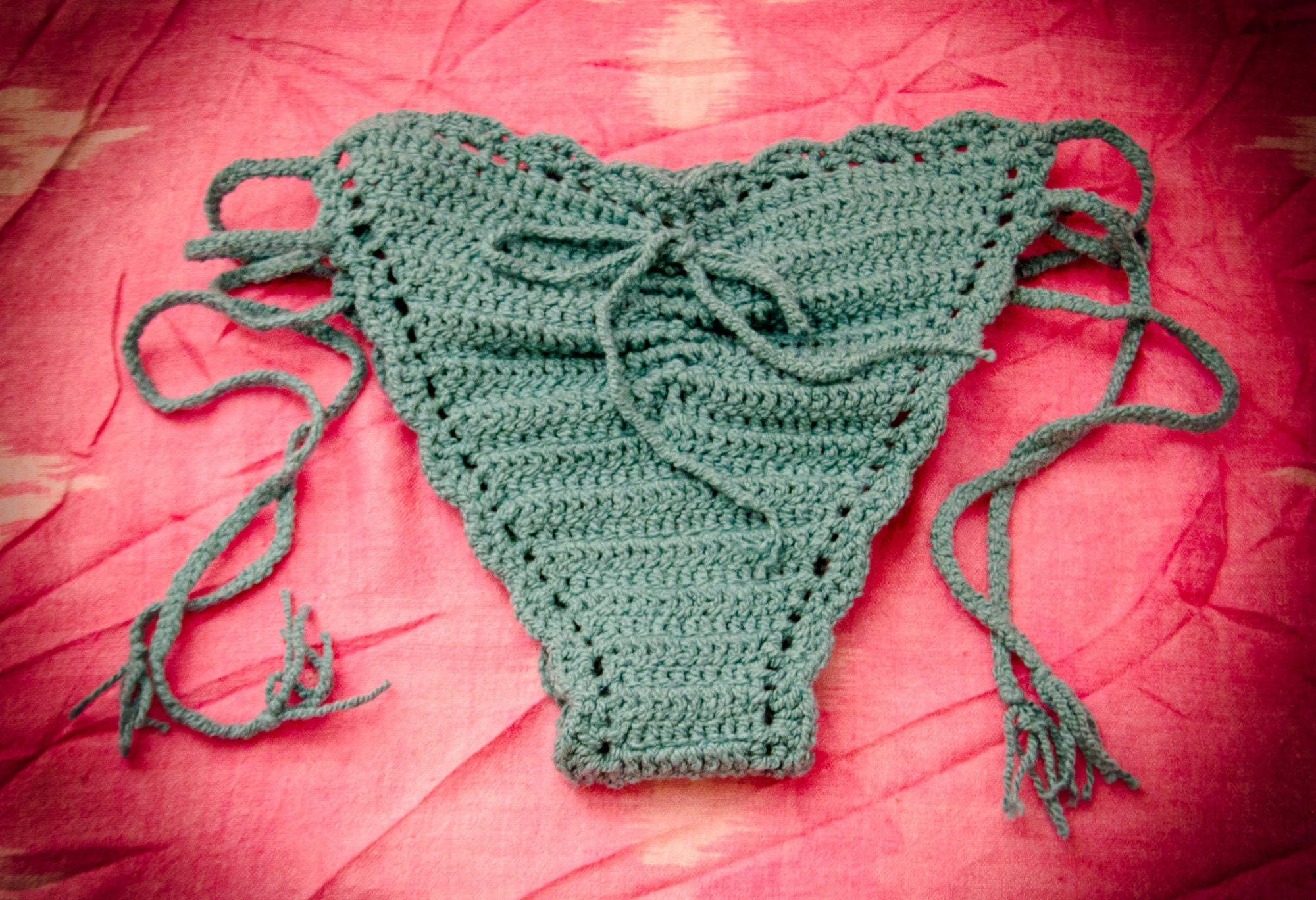Crochet Bikini Set Pattern - Crochet Bathing Suit - Lace Sexy Swimwear ...