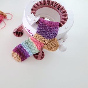 Knitted Socks Pattern for Addi Express Knitting Machine or Sentro 22 ...