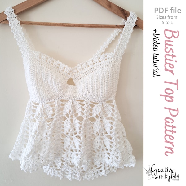 Crochet Bustier - Etsy