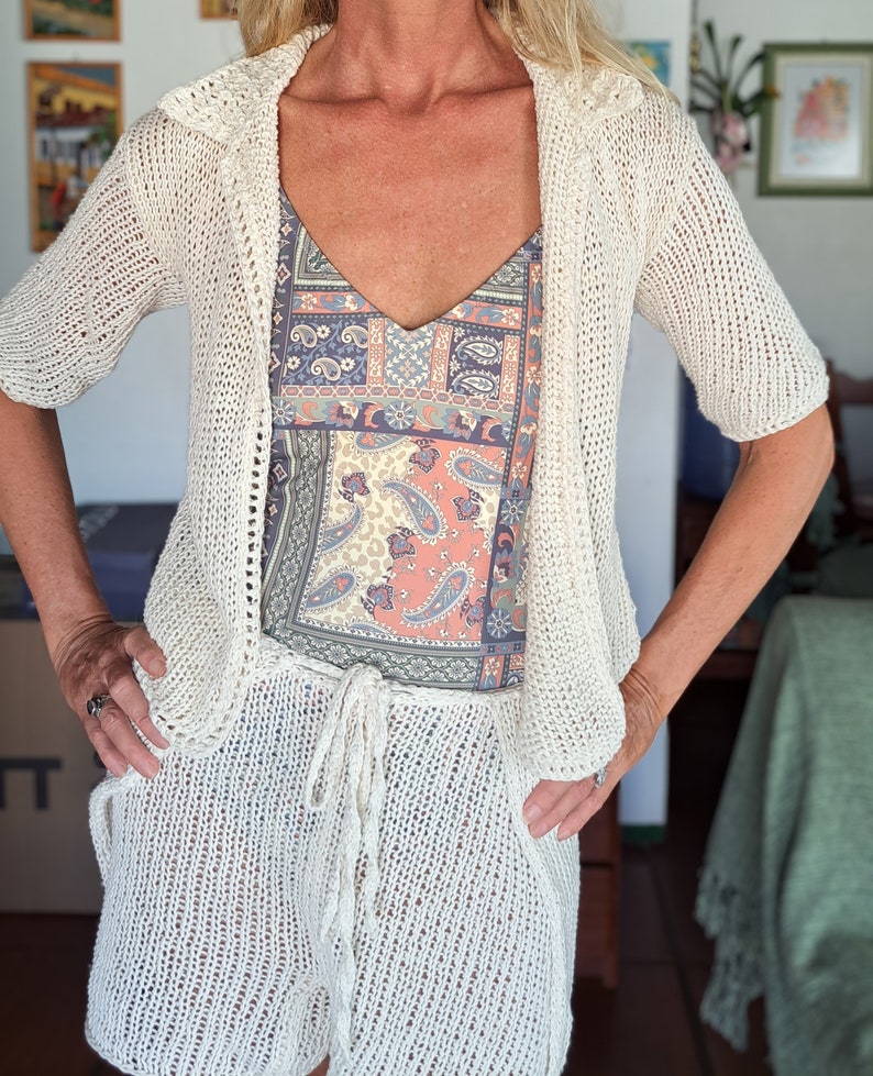 DIY Wrap Shorts Knitting PDF Pattern for Sentro 48 Machine or Addi King ...