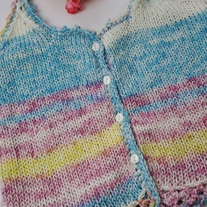 Easy Sentro Knitting PDF Pattern for a Summer Top for Beginners Using ...