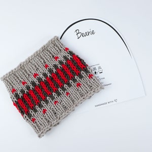 PRINTABLE Beanie Hat Insert Card Template - Downloadable PDF - Bun ...