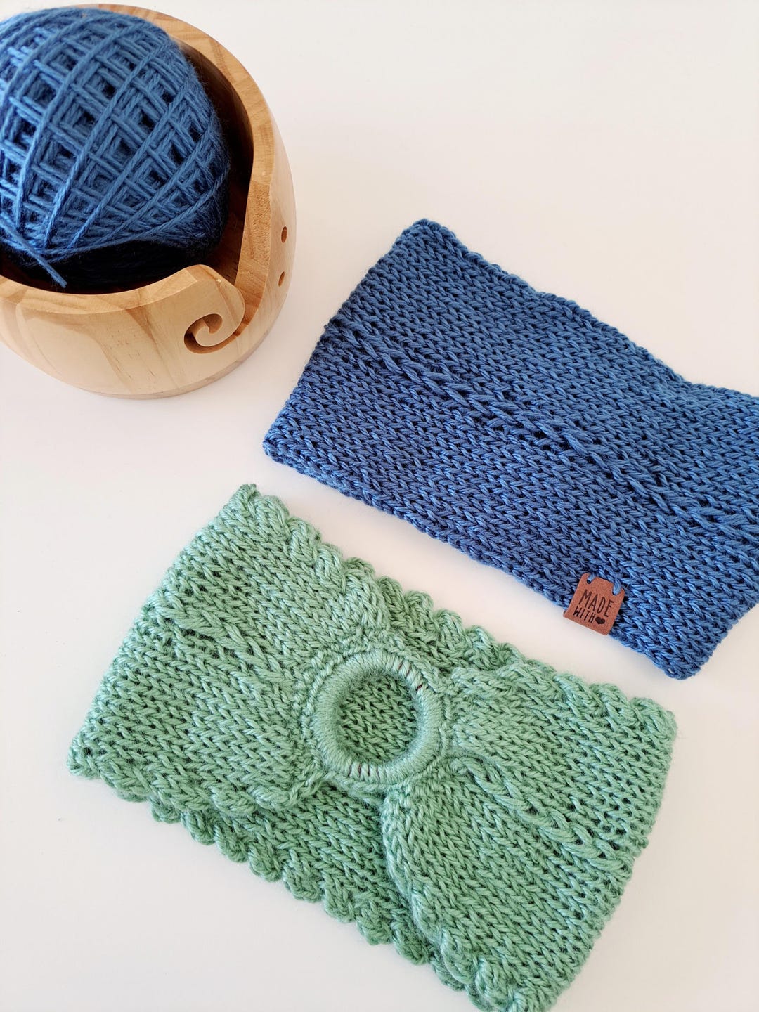 Easy Ear Warmer Headband Knitting Pattern With a Video Tutorial for ...