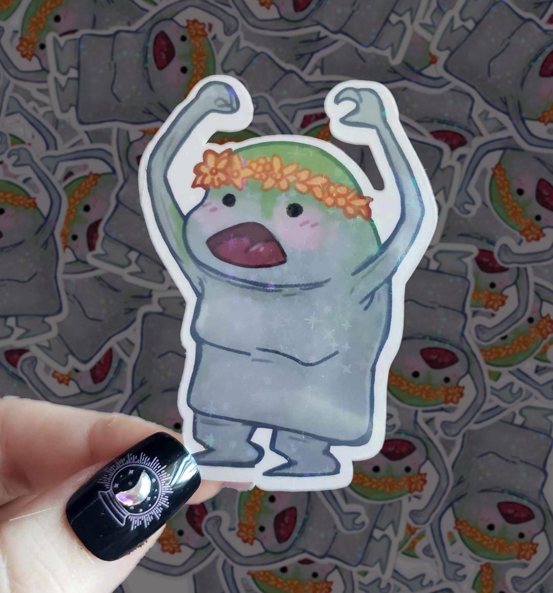 Ff14 Goobbue Sticker - Etsy