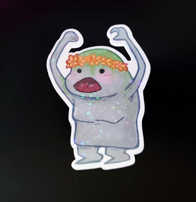 Ff14 Goobbue Sticker - Etsy