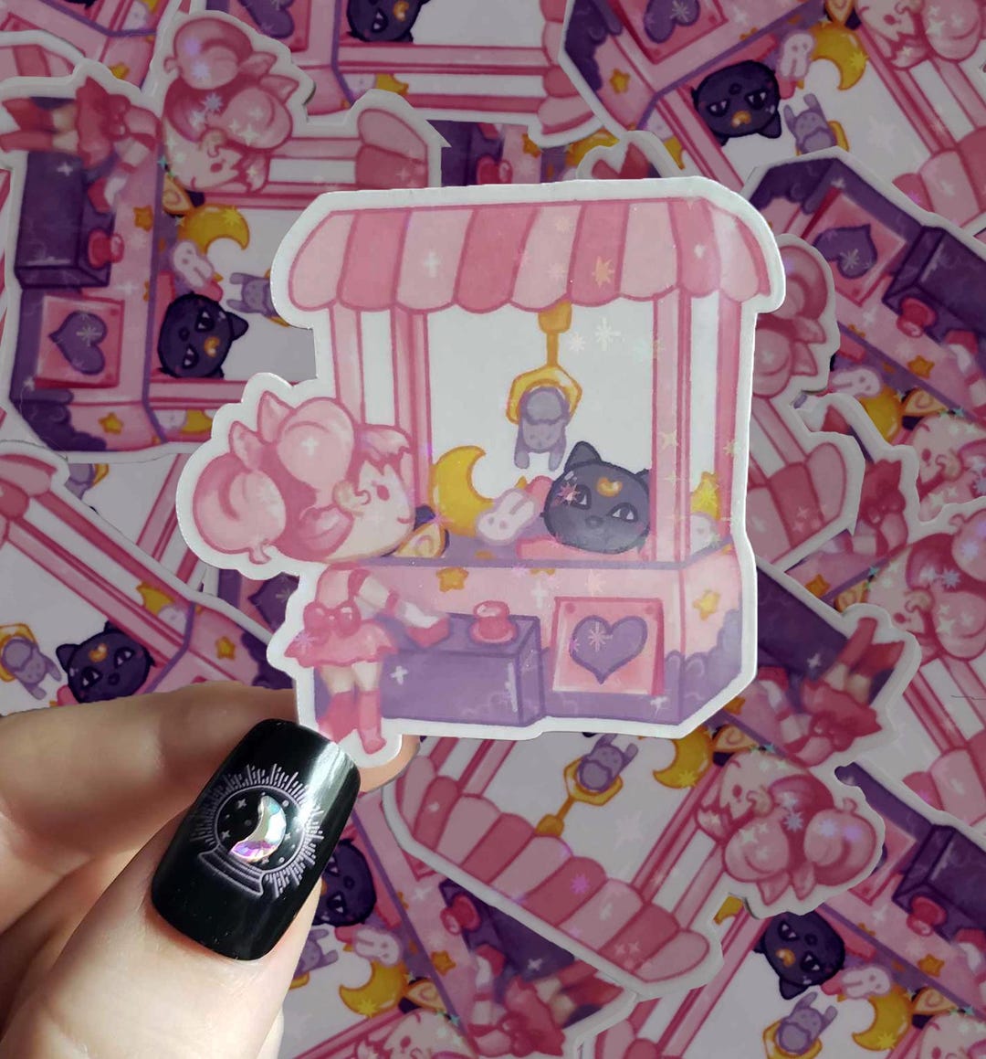 Chibiusa Claw Machine Sticker - Etsy