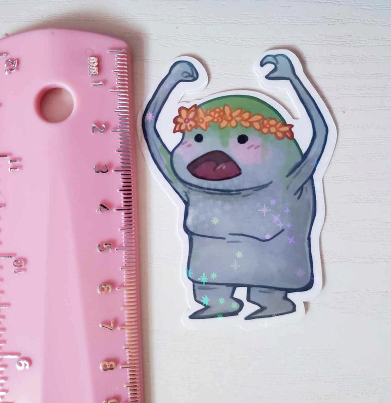 Ff14 Goobbue Sticker - Etsy