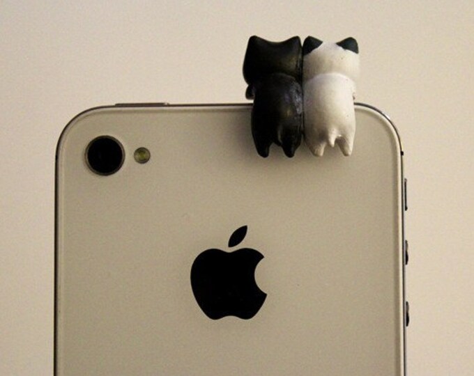 Cute Couple Kitty Cat Dust Plug/ Cell Phone Accessory / Ear - Etsy