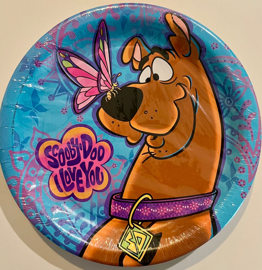 Scooby-doo Girl Large Plates (8ct) - Etsy