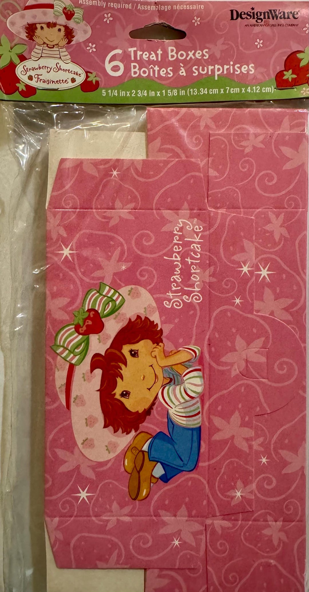 Strawberry Shortcake Teat Boxes (6ct) - Etsy