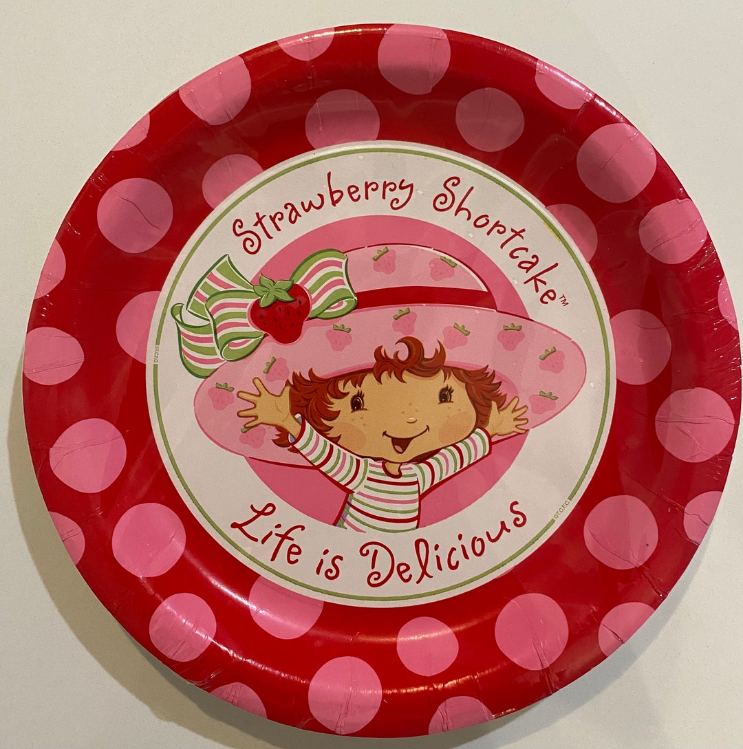 Strawberry Shortcake Large Plates (8ct) - Etsy