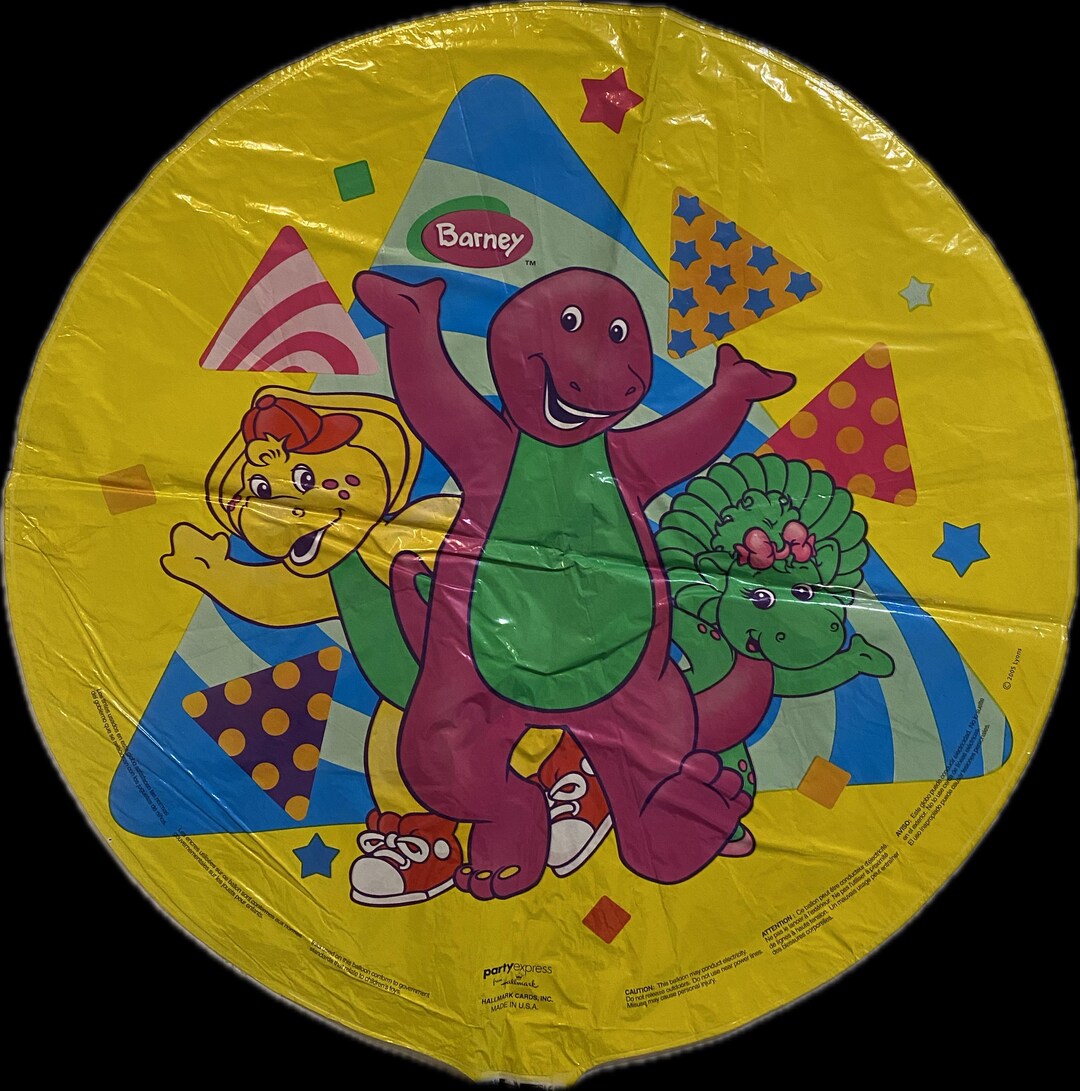 Barney Foil Balloon (1ct) - Etsy