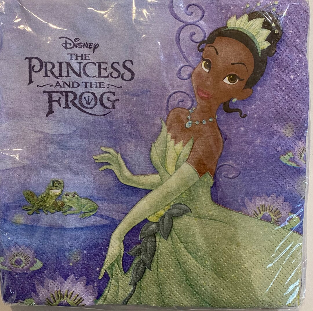 Princess and the Frog Large Napkins (16ct) - Etsy