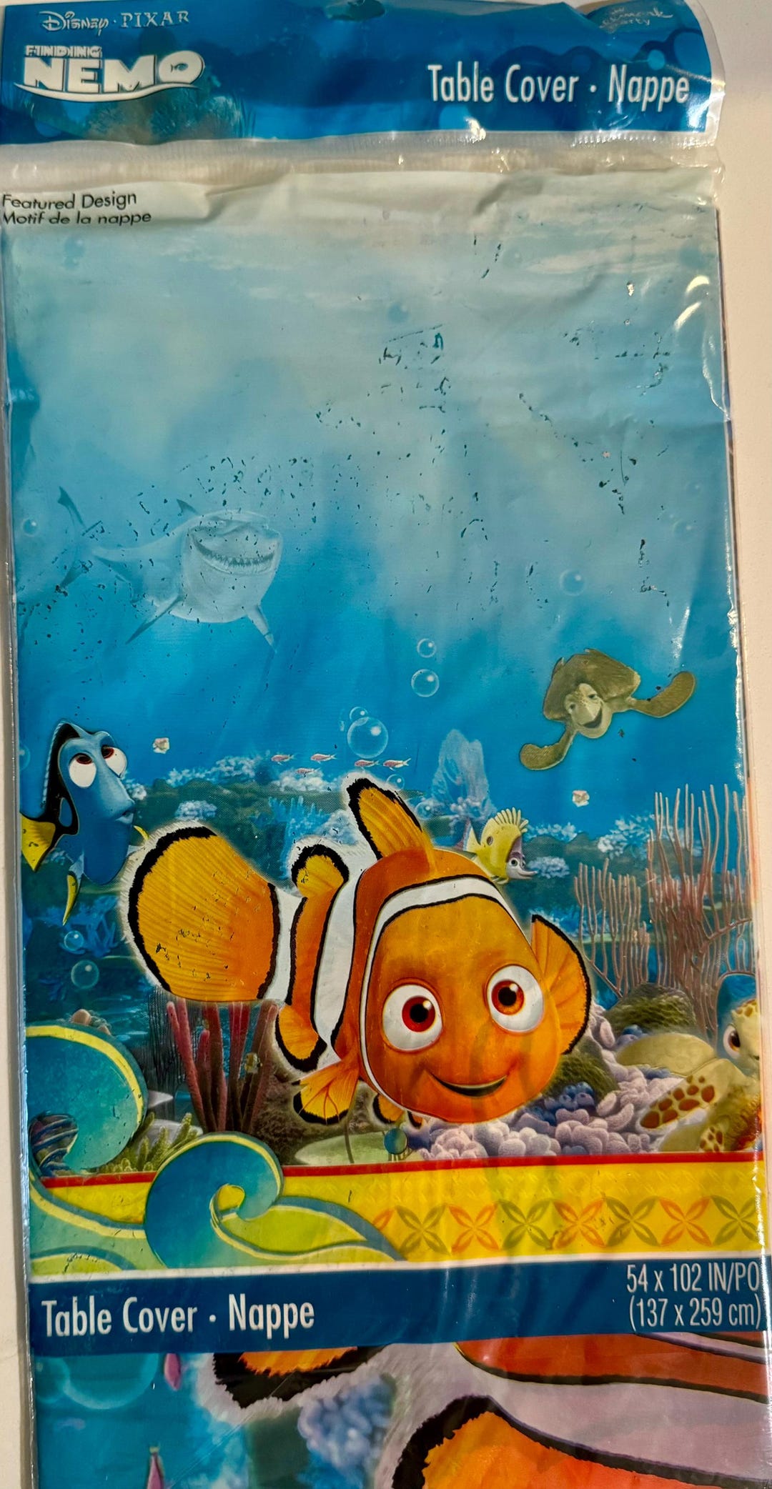 Finding Nemo Ocean Fun Table Cover (1ct) - Etsy