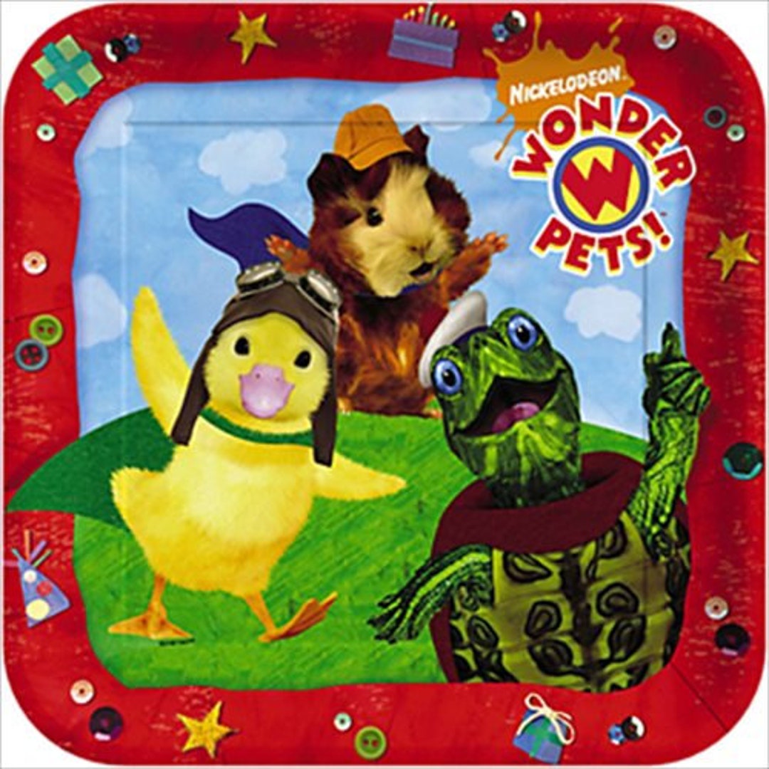 Wonder Pets Large Plates (8ct) - Etsy