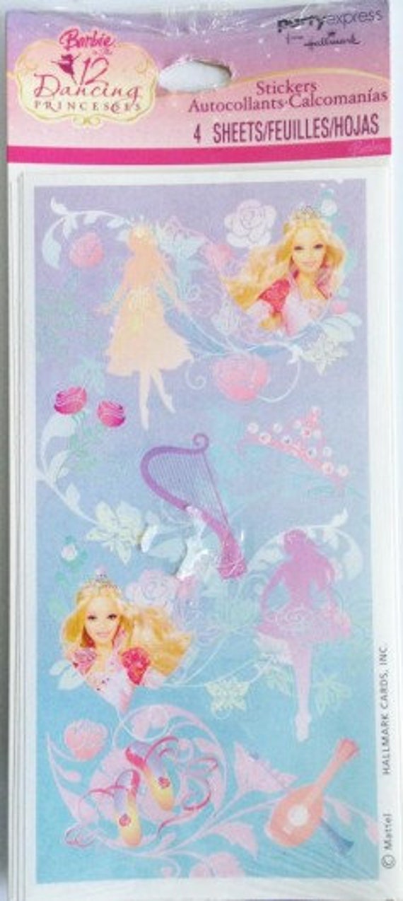 Barbie Princess Stickers