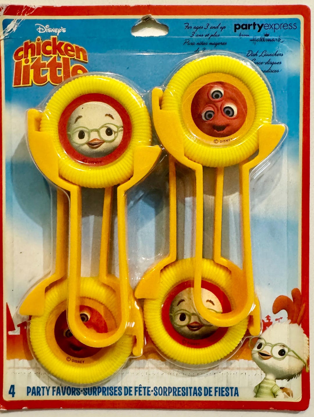 Chicken Little Party Favors (4ct) - Etsy