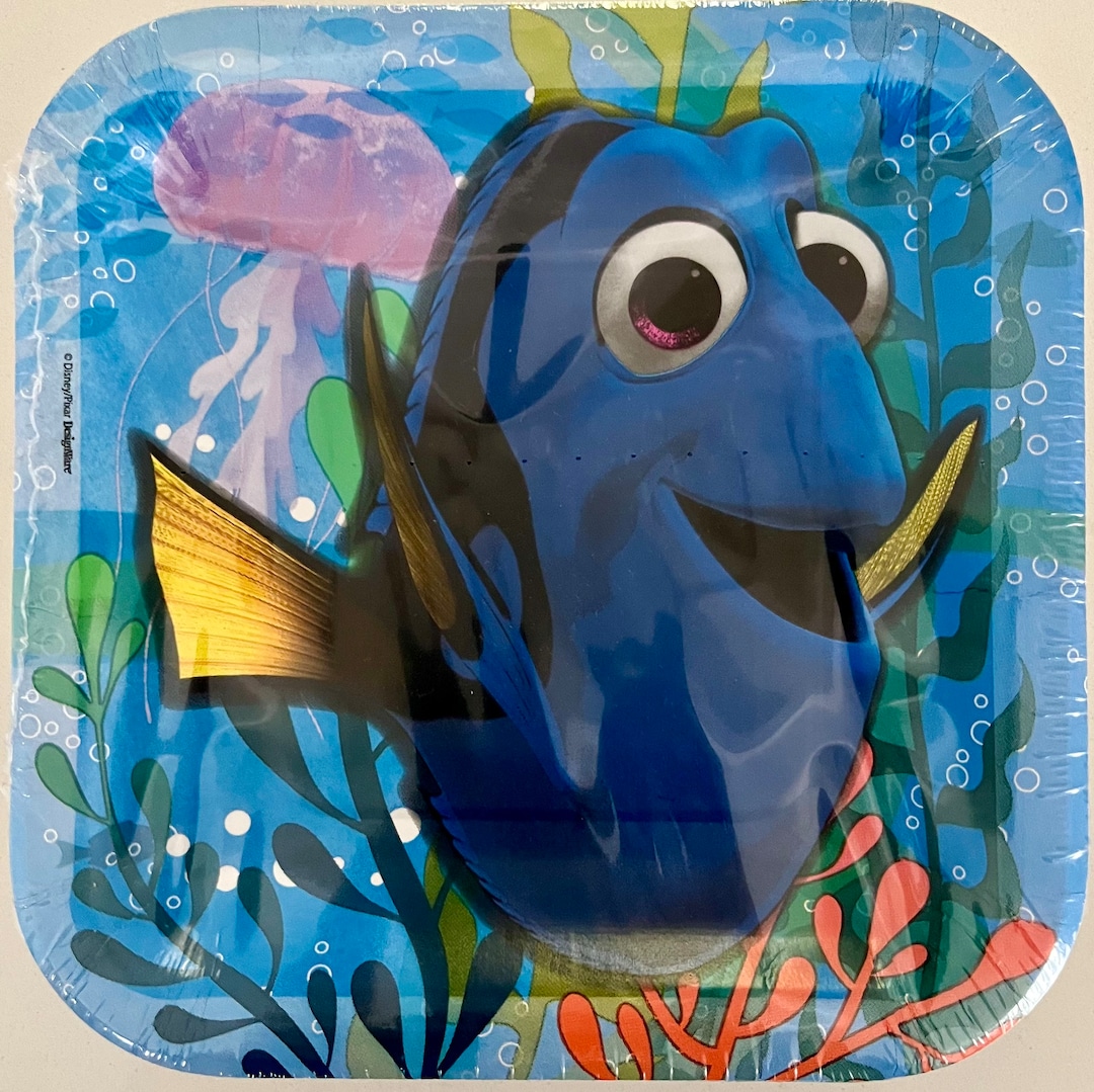 Finding Dory Small Plates (8ct) - Etsy