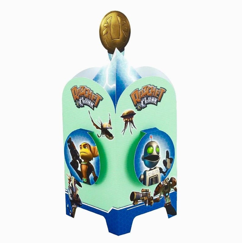 Ratchet & Clank Centerpiece (1ct) - Etsy