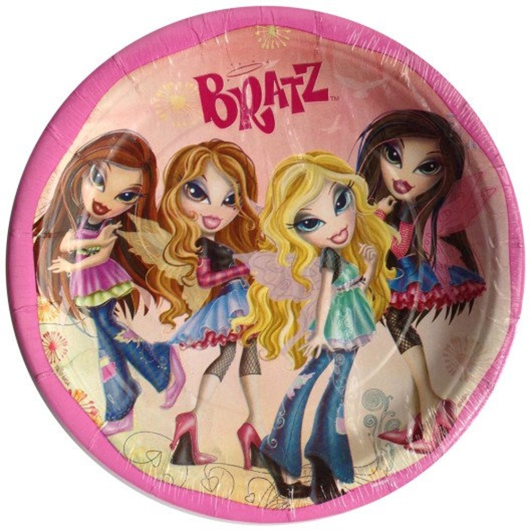 Bratz Fashion Pixiez Lunch Plates (8 Ct) - Etsy
