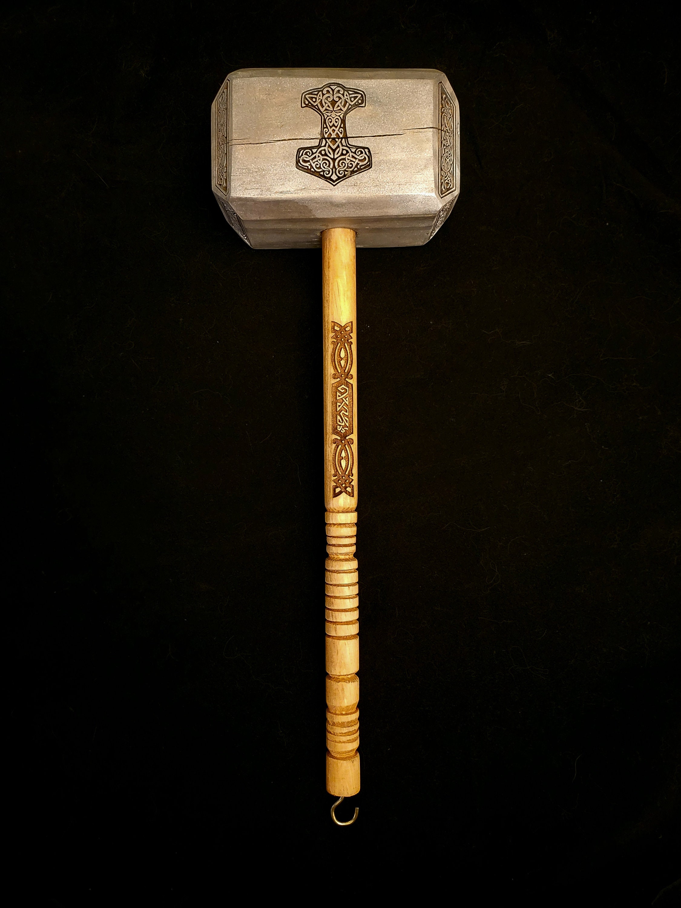 Custom Replica Mjölnir Style Wooden Hammer - Etsy