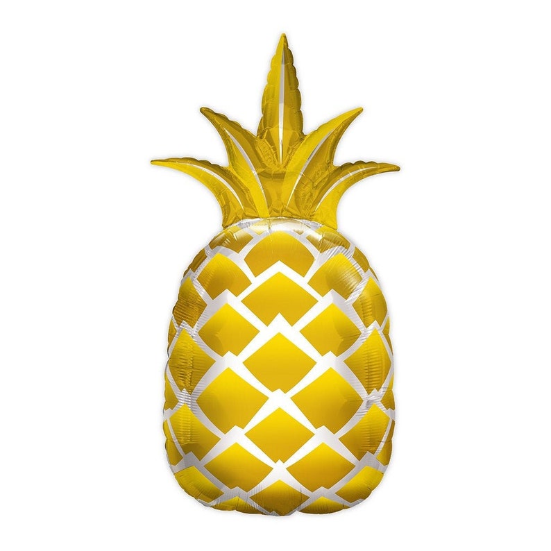 Pineapple Balloon, Tropical Party Balloons, Jungle Party Decorations ...