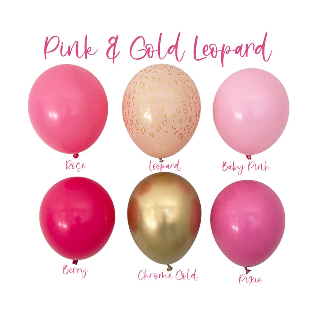 Safari Balloons, Leopard Balloons, Wild One Birthday Party Decorations ...