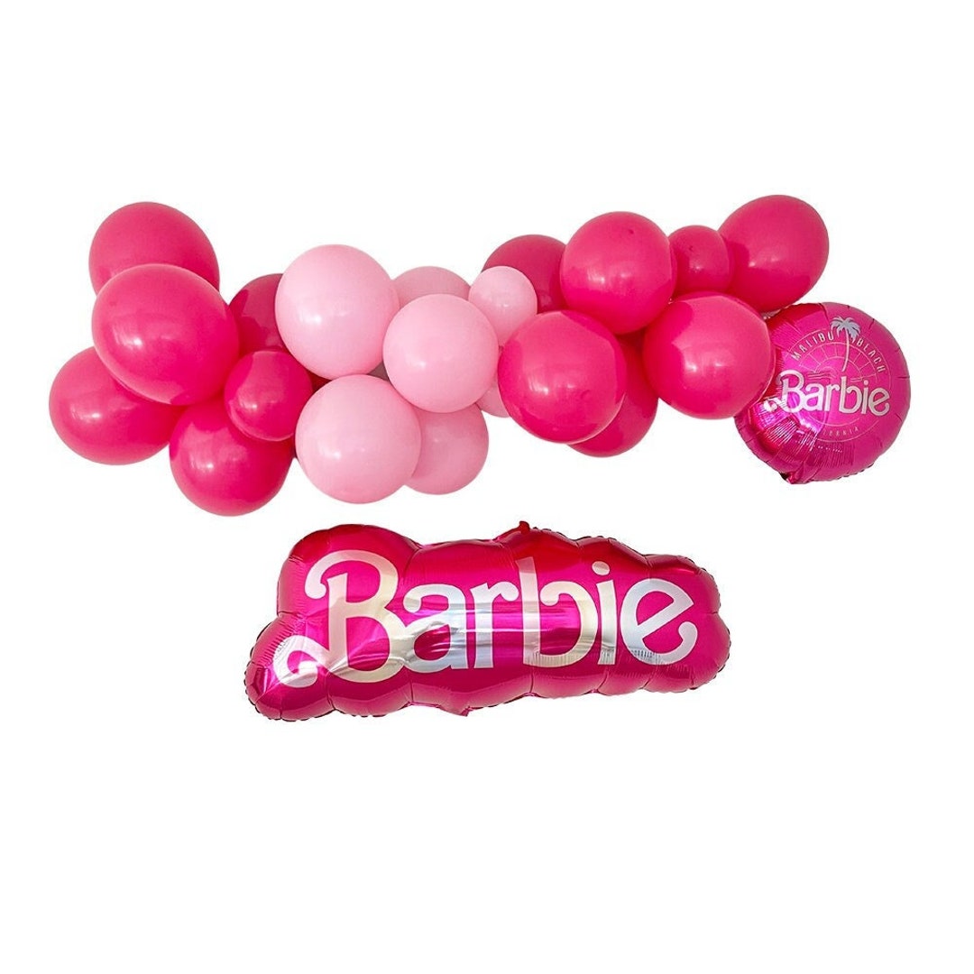 Barbie Balloon Garland C'mon Let's Go Party Arch - Etsy