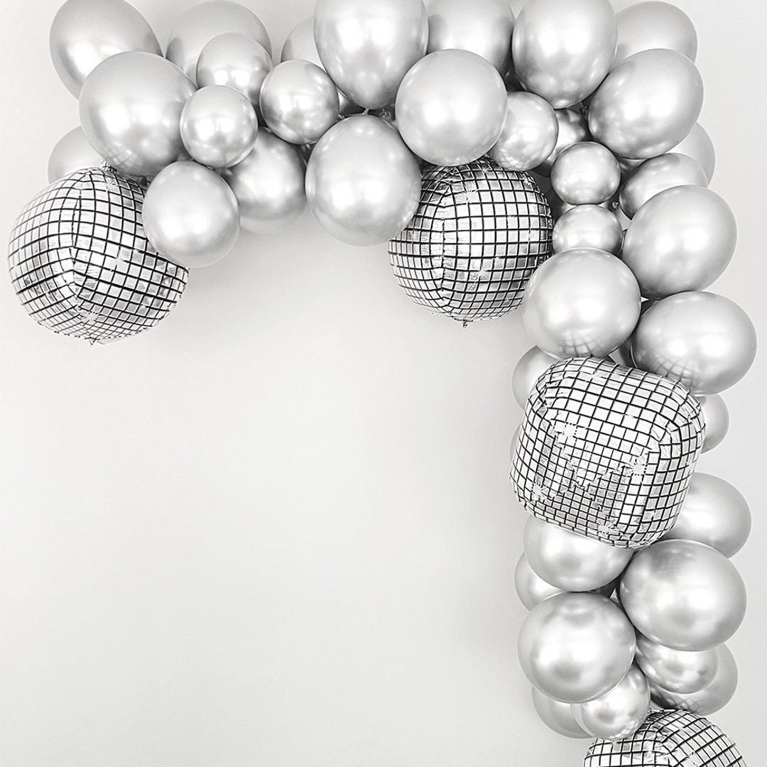 Disco Balloon Garland, Disco Party Decorations, Last Disco, Disco Party ...